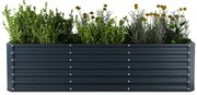 Blumfeldt Vyvýšený záhon High Grow Straight, 1440 l, Ergonomické, Odolné vůči povětrnostním vlivům, Otevřená základna