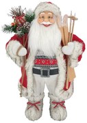 Dekorace Santa Claus Červeno-bílý 80cm