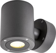 LA 1002018 SITRA Up/Down WL, LED venkovní nástěnné nástavbové svítidlo, antracit, IP44 3000K, 9W - BIG WHITE (SLV)