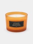 Sinsay - Vonná svíčka se třemi knoty Pumpkin Spice Latte - oranžová
