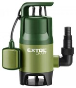 Ponorné čerpadlo EXTOL CRAFT 400W, 7500l/hod - na znečištěnou vodu