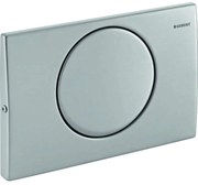 Geberit Splachovací systémy - Ovládací tlačítko Mambo, přišroubovatelné, kartáčovaná nerez 115.751.00.1