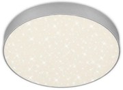 Briloner 7074-414 -LED Stropní svítidlo STAR SKY LED/21W/230V pr. 28 cm stříbrná