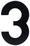 Domovní číslo "3", RN.95L, černá