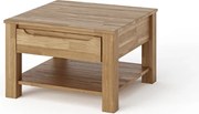 Massivo.cz Konferenční stolek Winten 1SH, 70x70 cm, dub, masiv - horní