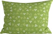 Povlak na polštář z mikrovlákna TREVA 70x90 cm, zelený