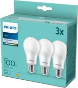 Philips LED 13W / 100W 1521lm A67 E27 4000K CW FR ND 3-set
