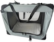 Přepravka látková Dogcrate 62x42x44 šedý A.K.