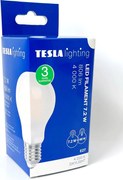 TESLA LED žárovka Filament Bulb Milky A60, E27, 7,2W, 230V, 806lm, 4000K, 360°