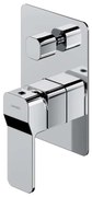 OMNIRES Slide - Baterie pod omítku, pro 2 spotřebiče, s tělesem, chrom SL7735CR