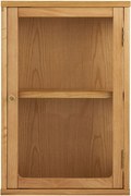 Závěsná vitrína v přírodní barvě 40x60x20 cm Zamora – House Nordic