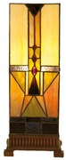 Stolní lampa Tiffany Corrie- 18*45 cm 1x E27 / max 60Watt – 18x18x45 cm