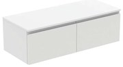 Ideal Standard Finesse - Umyvadlová skříňka, 120x51x38 cm, 2 zásuvky, matná bílá E3436Y1