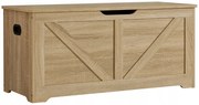 Úložný box LEHAC s víkem 100x46cm, dub sonoma