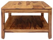 Indický nábytek - Konferenční stolek Tina 60x50x60 z masivu palisandr Natural
