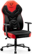 Herní křeslo z eko kůže Normal Size, červený-černý: Diablo X-Gamer 2.0 Deep Red