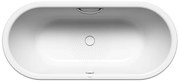 Kaldewei Avantgarde - Vana Centro Duo Oval 128, 180x80 cm, s otvory pro madlo, antislip, bílá 282810220001
