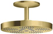 Axor One - Hlavová sprcha, průměr 28 cm, 2 proudy, kartáčovaná mosaz 48494950