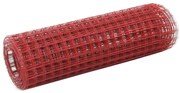 Pletivo ke kurníku ocel PVC vrstva 10 x 0,5 m červené 143668