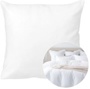 SATÉNOVÉ POVLAK NA POLŠTÁŘ 603 40X40 CM BÍLÁ