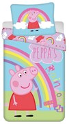 Jerry Fabrics Povlečení Prasátko Peppa - Prasátko Peppa | 140 x 200 cm / 70 x 90 cm