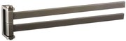 RAV Slezák Nil - Držák ručníků, otočný, délka 37 cm, metal grey NLA0602MG