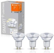 SADA 3x LED Stmívatelná žárovka SMART+ GU10/5W/230V 2700K - Ledvance