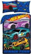 Oboustranné ložní povlečení z mikrovlákna Hot Wheels – Race Team