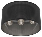 Lustr přisazený LOFT SHADE 3xE27/60W/230V černá