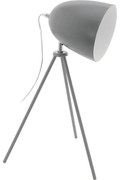 Eglo 33094 - Stolní lampa DUNDEE 1xE27/60W/230V šedá