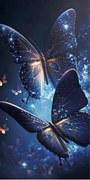 PLÁŽOVÁ OSUŠKA Z MIKROVLÁKNÁ BUTERFLY 100X180 CM VZOROVANÁ