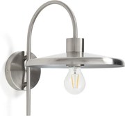 Nástěnné svítidlo ve stříbrné barvě ø 27 cm Nuvira – Kave Home
