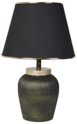 Stolní lampa RAMZES 1xE27/40W/230V černá/zlatá