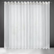 ZÁCLONA NA KROUŽCÍCH MERIL 300 CM X 250 CM CM BÍLÁ