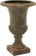 Zelený antik květináč Antiqou French - Ø 48*71 cm
