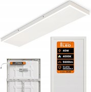 Led panel Stropní Svítidlo Stropní Svítidlo Nástěnný 30x120 cm 5600lm Premium 3 Roky Gw