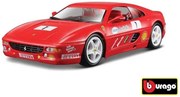 Kovový model bburago 1:24 ferrari racing f355 challenge red