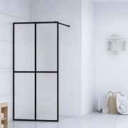 Zástěna do průchozí sprchy mléčné tvrzené sklo 80 x 195 cm 145689