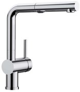 Blanco Linus S - Dřezová baterie s výsuvnou sprškou, chrom 518406