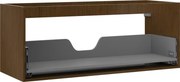 Mexen Box-A, závěsná skříňka 120 cm, 1 zásuvka, ořech, 91AX0-1200-470-1-86