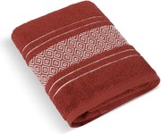 Bellatex Froté ručník a osuška Mozaika Terrakota rozměr 50x100 cm