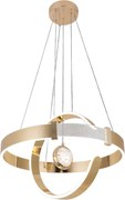 Toolight Toolight, LED stropní osvětlení 64W, 3000W, LHJ060-CP, zlatá, OSW-50029