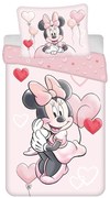 Jerry Fabrics Bavlněné povlečení 140x200 Minnie Balloon 02 povlak na polštář 70x90