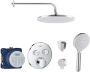 SANITINO - Sprchový set s baterií a tělesem pod omítku Grohe, příslušenství kielle, chrom SANI21GKK010