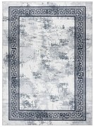 Dywany Łuszczów, Kusový koberec ANDRE Marble 1189, 160x220, šedá, chodba / předsíň