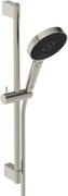 Ideal Standard Idealrain Solos - Set sprchové hlavice, tyče a hadice, 3 proudy, EcoFlow, Silver Storm A7897GN