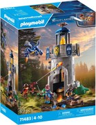 Set figurek a příslušenství playmobil 71483 rytířská věž s kovářem a drakem
