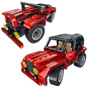 Tech bricks 8017 r/c jeep 2v1, 333 dílků
