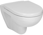 JIKA H8663810000001- Závěsné WC + záchodové prkénko LYRA duroplast/bílá
