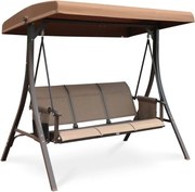 Zahradní houpačka Emiliana, khaki